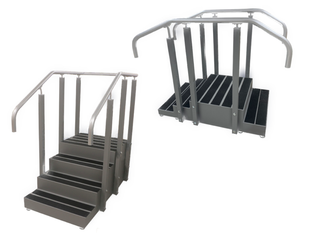 Aluminum Staircases for Rehab - Rehabilitation | SPHMedical
